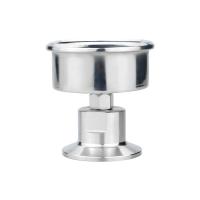 China 50.5/64mm Clamp Connect High Precision Air Liquid Pressure Gauge for Axial Fuel Meter for sale