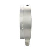 China 6 Inch 60bar NPT1/2 Bottom Connection Stainless Steel Hydraulic Pressure Gauge Made for sale