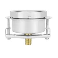 China Housing Stainless Steel OEM 2.5% Precise Capsule Diaphragm Pressure Gauge Water Axial Manometer Gauge for sale
