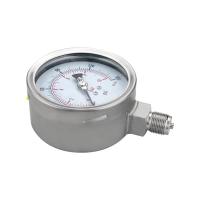 China Nominal Diameter 99mm 1.6% High Precision All Stainless Steel 1000 Bar Pressure Gauge for sale