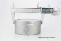 China 250mpa Nominal Diameter Oil Pressure Gauge for Industrial High Pressure Flow Measurement for sale