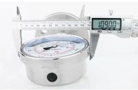 China 304 Stainless Steel Diaphragm Seal Pressure Gauge with Customized Logo and OEM Support for sale