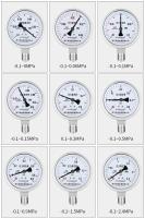 China Stainless Steel Manometer Glycerin Filled Pressure Gauge 4 Inches for Oil Gas -40--80C for sale