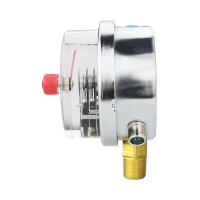 China 1.6% Precision 100mm Oil Filled Contact Pressure Gauge Manometer with M20*1.5 Thread for sale