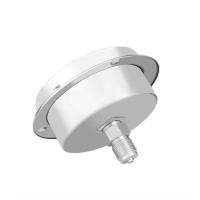 China Flange Edge Industrial Capsule Micro Pressure Gauge 16bar for Gas and Oil Measurement for sale