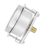 China Industry Precision ZG1/4 Axial Capsule Pressure Gauge with 2.5% Accuracy and OEM Support for sale
