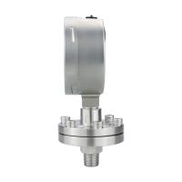 China YTP100BF 100mm Nominal Diameter Double Scale Stainless Steel Diaphragm Seal Pressure Gauge for sale