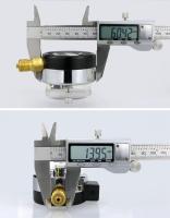 China High Pressure Hydraulic Oil Pressure Gauge with Electrical Contact Range 60MPa for sale