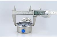 China 1-100bar Stainless Steel Clamp Type Sanitary Diaphragm Pressure Gauge for Industrial for sale
