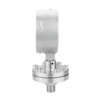 China High Precision 1.6% YTP100BF Diaphragm Seal 4 Inches Manometer Pressure Gauge for sale