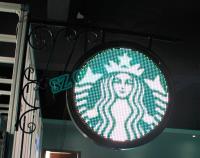 China new products P8 round outdoor advertising led display screen prices for coffee shop for sale