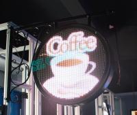 China new products P8 round outdoor advertising led display screen prices for coffee shop for sale