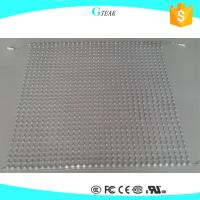 China transparent led mesh flexible curtain display led curtain lights outdoor for sale