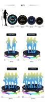 China Live show wifi selfie ring light cabina de fotos photobooth 360 video booth camera 360 photo booth automatic rotation with stand for sale