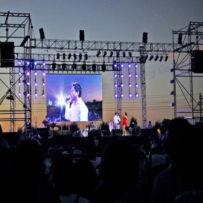 China outdoor led display screen stage background led video wall for concert for sale