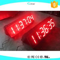 China customized 7 segment stadium clock led display for sale
