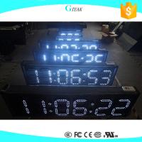 China customized 7 segment stadium clock led display for sale