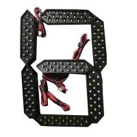 China Upgrade Your Shopping Mall with Remote Control 6 Inch 7 Segment Display LED Multi-Color Digital Poster for sale