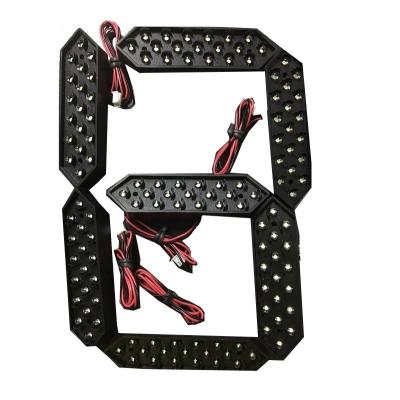 China Upgrade Your Shopping Mall with Remote Control 6 Inch 7 Segment Display LED Multi-Color Digital Poster for sale
