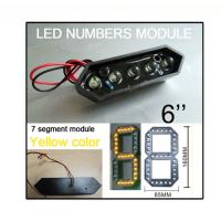 China Upgrade Your Shopping Mall with Remote Control 6 Inch 7 Segment Display LED Multi-Color Digital Poster for sale