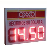 China Alibaba whosale price gas price 7 segment led display 8 inch for sale