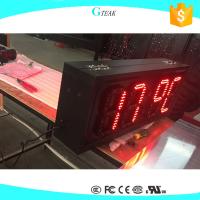 China custom digital number led display board outdoor for sale