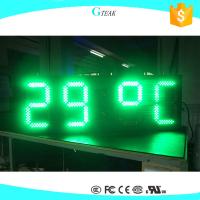 China custom digital number led display board outdoor for sale