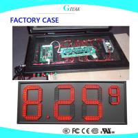 China Media Datasheet 24 Inch Big 7 Segment Display Red Color LED Module with SDK Function and Datasheet for sale