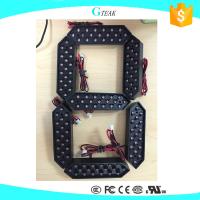 China Self-Service Business 8mm Pixel Pitch Double Sided LED Gas Sign with 12 Inch Display for sale