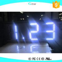 China Self-Service Business 8mm Pixel Pitch Double Sided LED Gas Sign with 12 Inch Display for sale