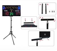 China Indoor Sports Wireless Remote Control Led Score Board with DC12V Infrared Touch Screen and Basketball Electronic Snooker for sale
