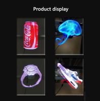 China Custom 65cm indoor outdoor high resolution 1080p wifi control advertising holographic display screen led 3d hologram fan display for sale