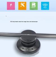 China Custom 65cm indoor outdoor high resolution 1080p wifi control advertising holographic display screen led 3d hologram fan display for sale