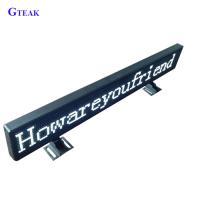 China Panel Size 192*96MM LED Car Rear Window Digital Display Advertising with Sucker Photo Media Photo for sale