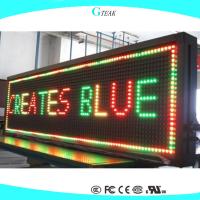 China Epistar LED Chip Semi-outdoor Remote Control Car LED Display Screen Message Board for B2B Distribution for sale