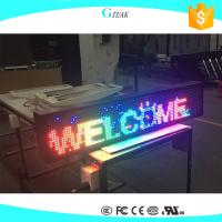 China 10mm Pixel Pitch Customized Full Color RGB LED Display Board Message Sign with High Brightness and 2500cd/sqm Brightness for sale