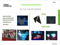 China 5mm triangle led screen for nightclub for sale
