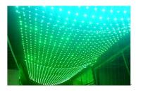 China transparent full color outdoor flexible led strip curtain video display for sale