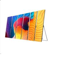 China Hotsale p2 p2.5 p3 smd indoor full color led poster screen floor standing wifi control led poster display for events advertising for sale