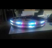 China HD full color curved led tv display screen for indoor led advertising display screen curve for sale