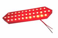 China 15 inch 7-segment led large red color outdoor digit for sale