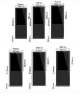 China Guangdong hot sale 25 inch 32 inch free standing style multi function touch screen signal lcd tv display panel for advertising for sale