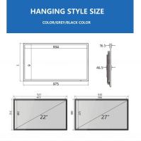 China Guangdong hot sale 25 inch 32 inch free standing style multi function touch screen signal lcd tv display panel for advertising for sale