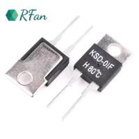 China Small KSD01F Thermal Protector Thermal Resettable Fuse For Circuit Board for sale