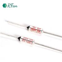China 113°C Ceramic Thermal Fuse Disposable Thermal Cutoff 250V 15A For Transformer for sale