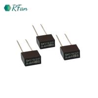 China NTS1125A 300V 1.25A Mini Radial Lead Fuse Quick Acting Square Plastic Sealed for sale