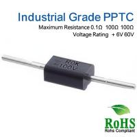 China Industrial Grade PPTC Resettable Fuse Maximum Resistance 0.1Ω 100Ω Voltage Rating 6V 60V Rohs Compliant for sale