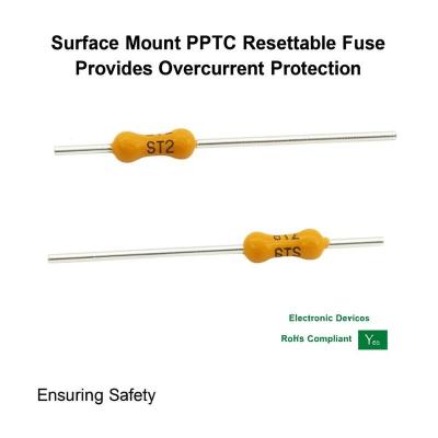 China Surface Mount PPTC Resettable Fuse Provides Overcurrent Protection Electronic Devices Rohs Compliant Yes Ensuring Safety for sale