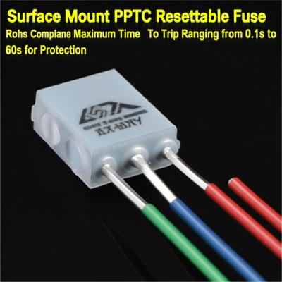 China Surface Mount PPTC Resettable Fuse Rohs Compliant Featuring Maximum Time To Trip Ranging from 0.1s to 60s for Protection for sale