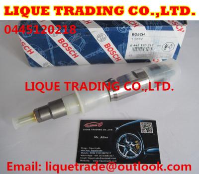 China BOSCH Genuine Common Rail Injector 0445120218 0445120030 for MAN TGA TGS for sale